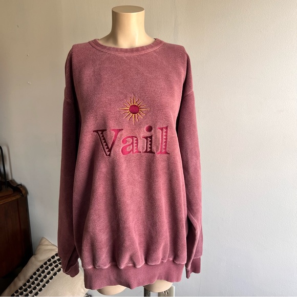 Vintage | Tops | Vintage Vail Sweatshirt | Poshmark